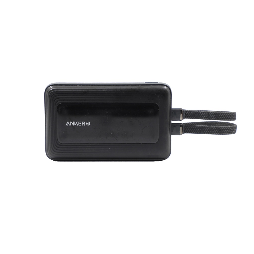 Anker Power Bank (20K,30W, Built-in USB-C+Lightning Cable) | Oksouq