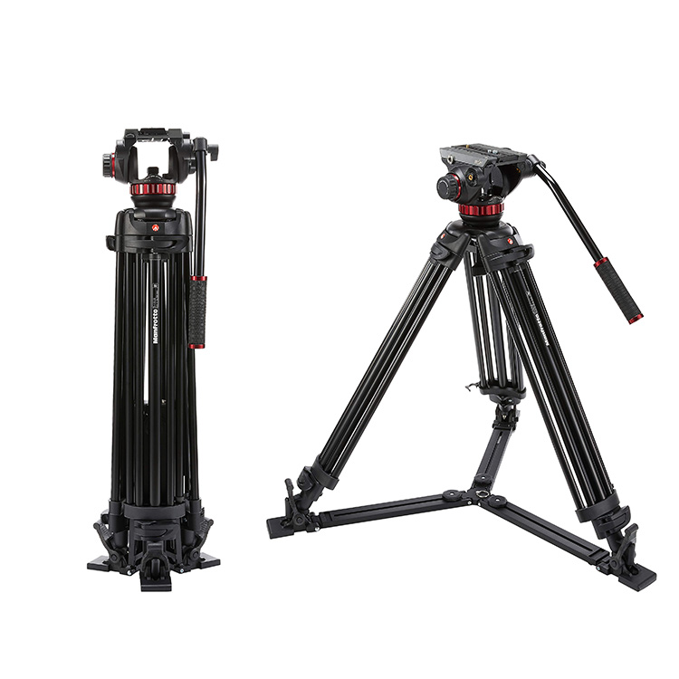 Manfrotto MVH502A, 546GB-1 Professional Fluid Video System With ...