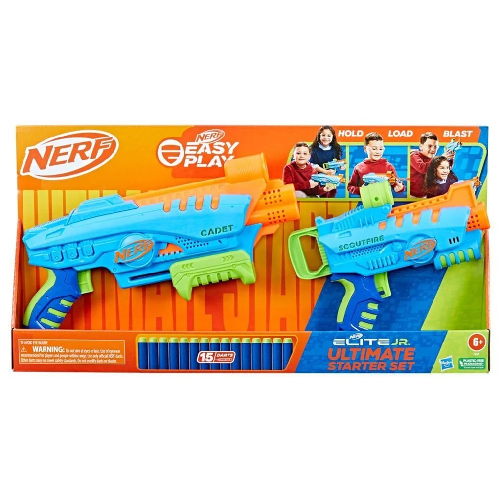 Nerf Easy Plat Elite JR Ultimate Starter Set | Oksouq