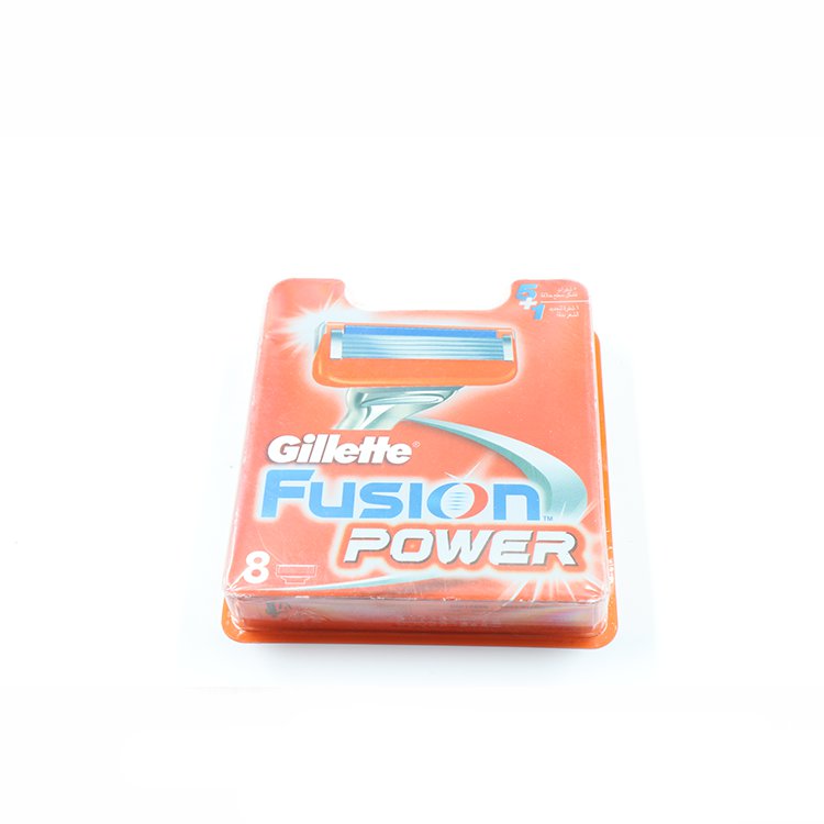 Gillette Fusion Power 8 Cartridges, 5 Blade Shaving Surface Technology ...