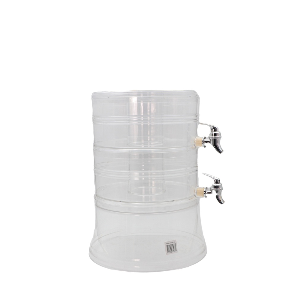 2 Layers Beverage Dispenser Clear 1.5L | Oksouq