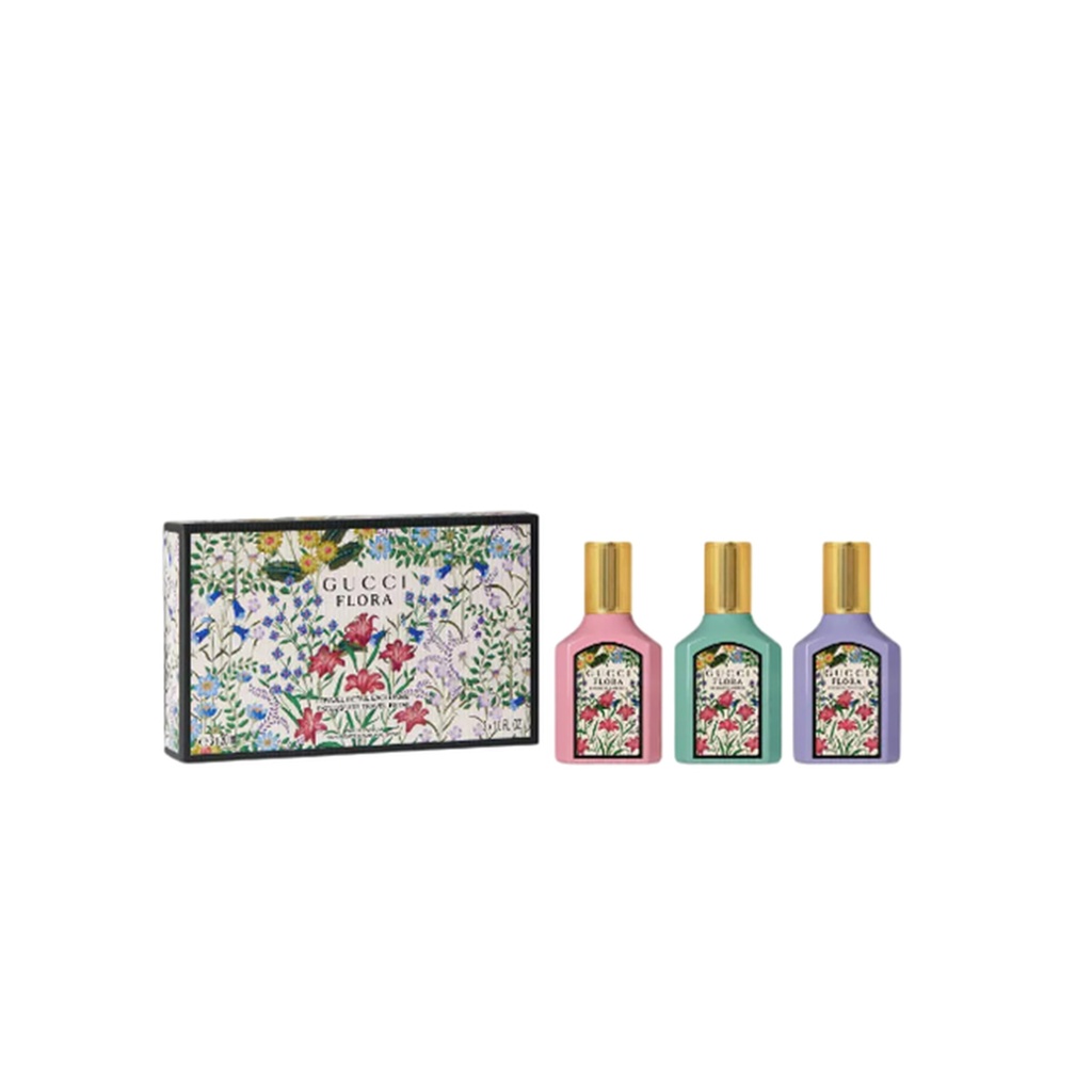 Gucci Women's Three Flora Spring Gift Set 3x30ml | Oksouq