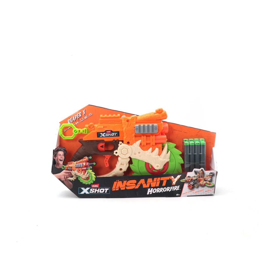 X Shot Horror Fire Reaper with Soft Bullets | Oksouq