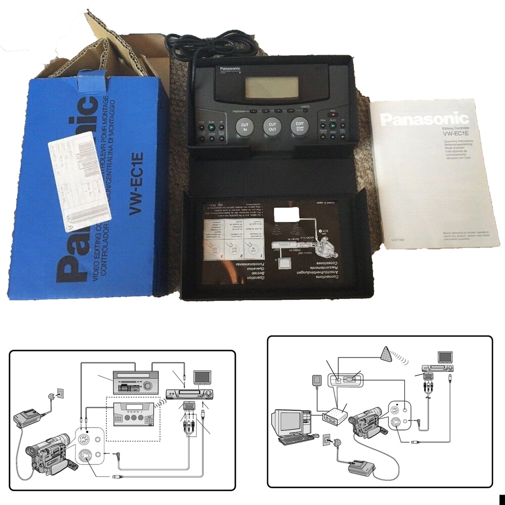 Panasonic Video Editing Controller VW-EC1E | Oksouq