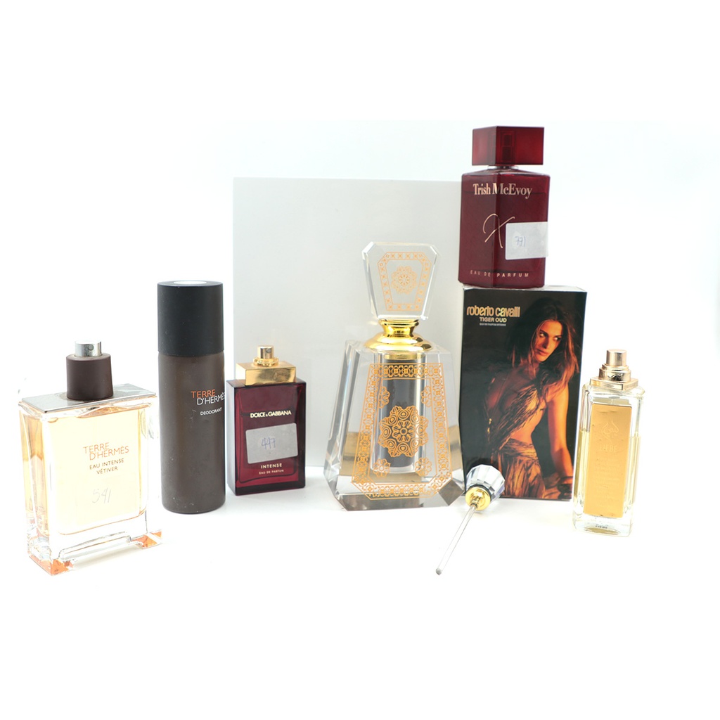 Luxury Used Expensive Perfume Mix 7 (8 Pieces) Hermes, Dolce & Gabanna ...