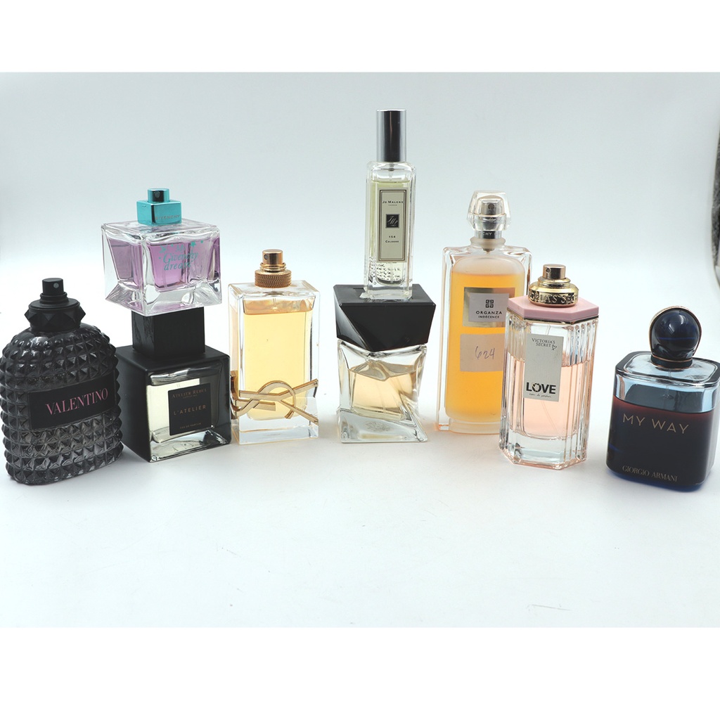 Expensive Used Luxury Perfume Fragrance Mix 9 (9 Pieces) - Valentino ...