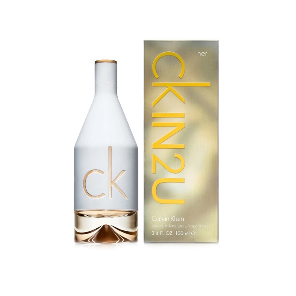 Calvin Klein ck IN2U Eau de Toilette Women 100ML | Oksouq