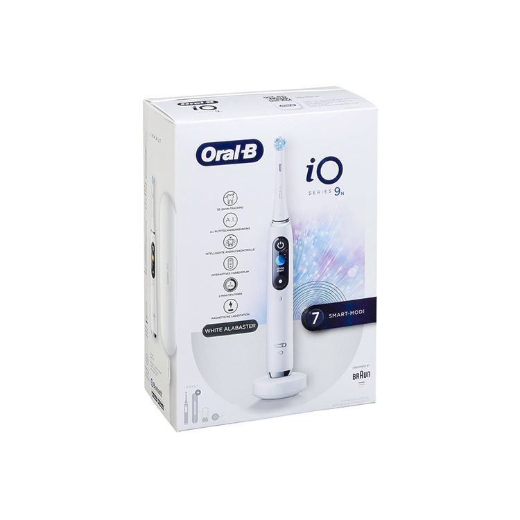 Oral - B iO Series 9n Designed By BrAun - White Alabaster | Oksouq