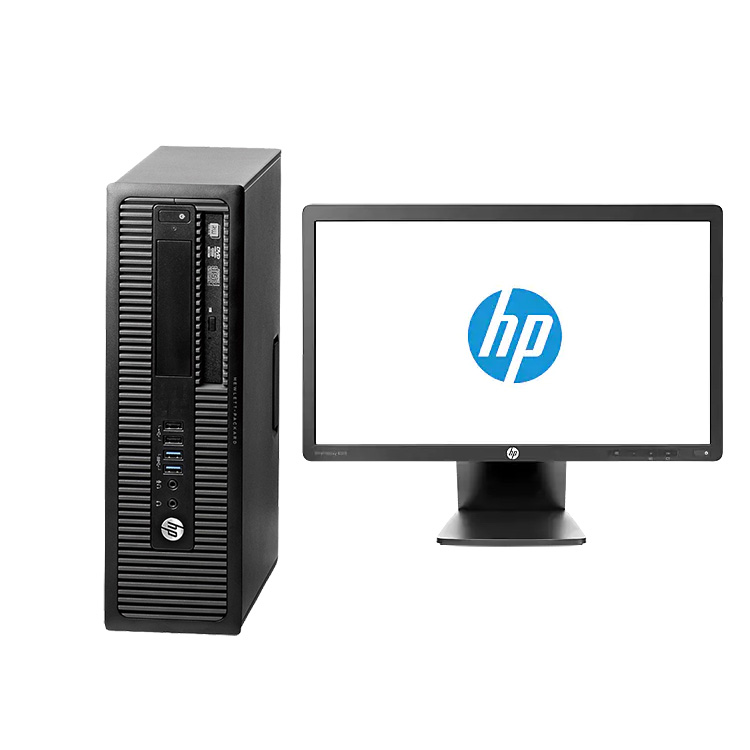 Hp EliteDesk 800 G1 Core i7-4770 8GB Ram 500 HDD & HP Elite Display ...