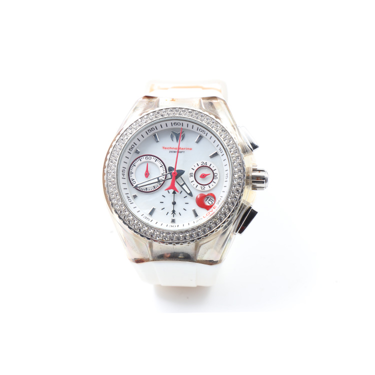 TechnoMarine TM-117001, Stainless Steel Cruise Valentine - Japan Movement 200m | Oksouq