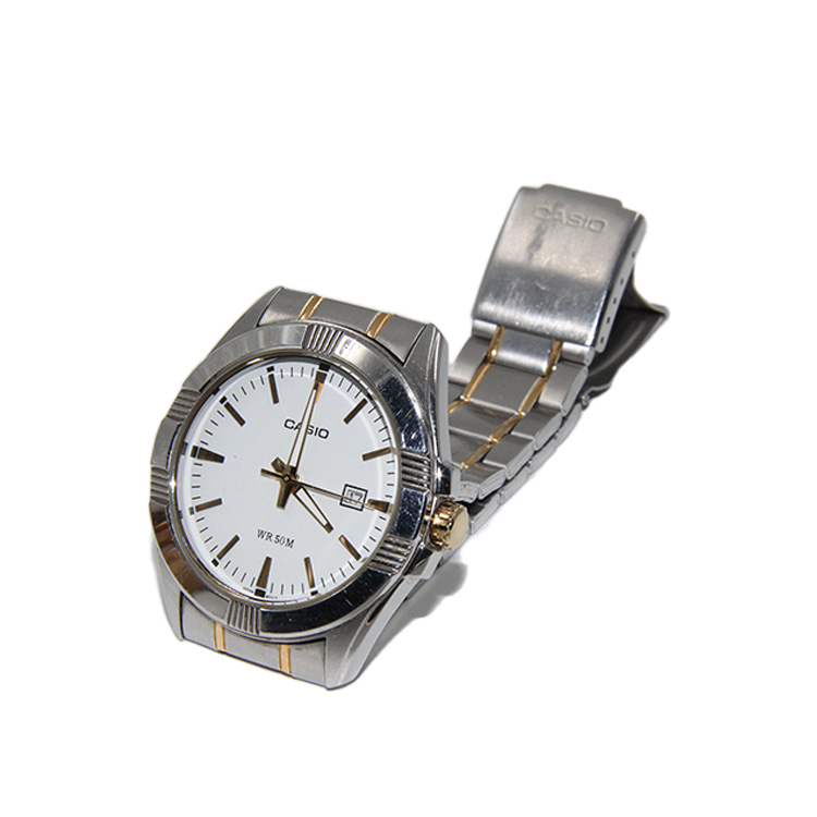 Casio MTP-1308, Stainless Steel Back, Water Resistant 5 Bar 2784 Japan ...