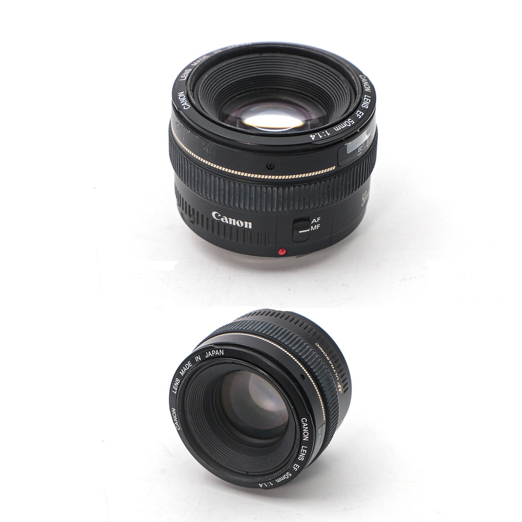 Canon Lens 50MM 1:1.4, Ultrasonic Lens ** No Exterior Cover ** | Oksouq