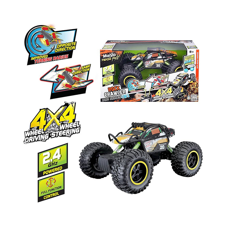 Maisto Tech RXC 2.4 FHz Powered Rock Crawler Pro Series 4WS | Oksouq