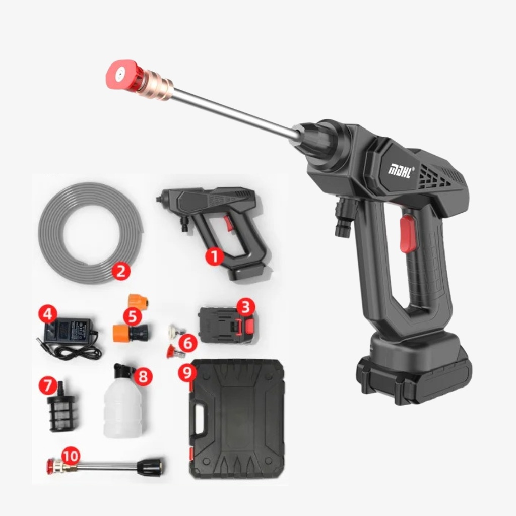 Rechargeable Portable Cleaning Gun - MDHL 8108 | Oksouq