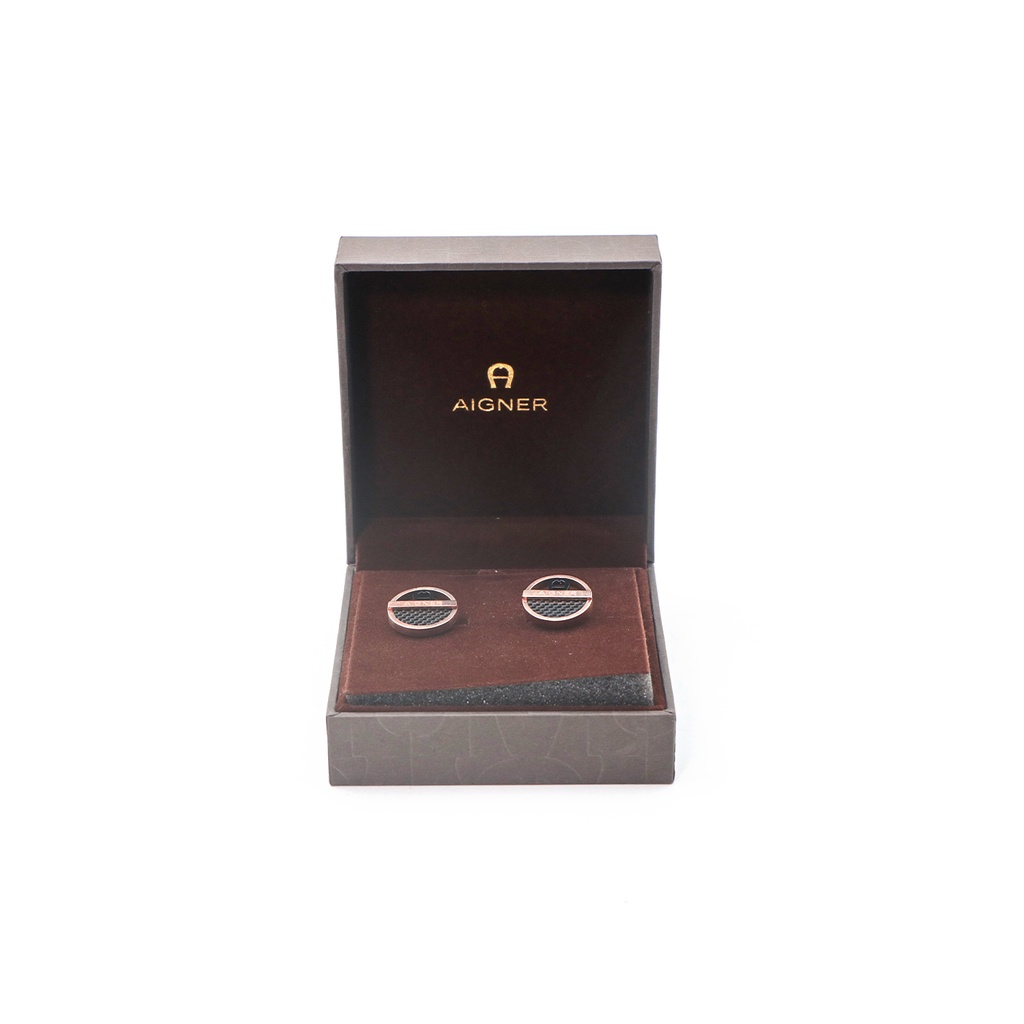 Aigner cufflink Rose Gold Color | Oksouq
