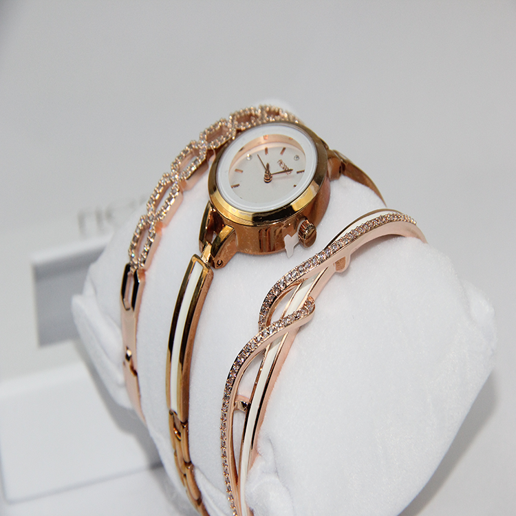 Fierro Allure Collection Watch and Double Bangle set | OkSouQ