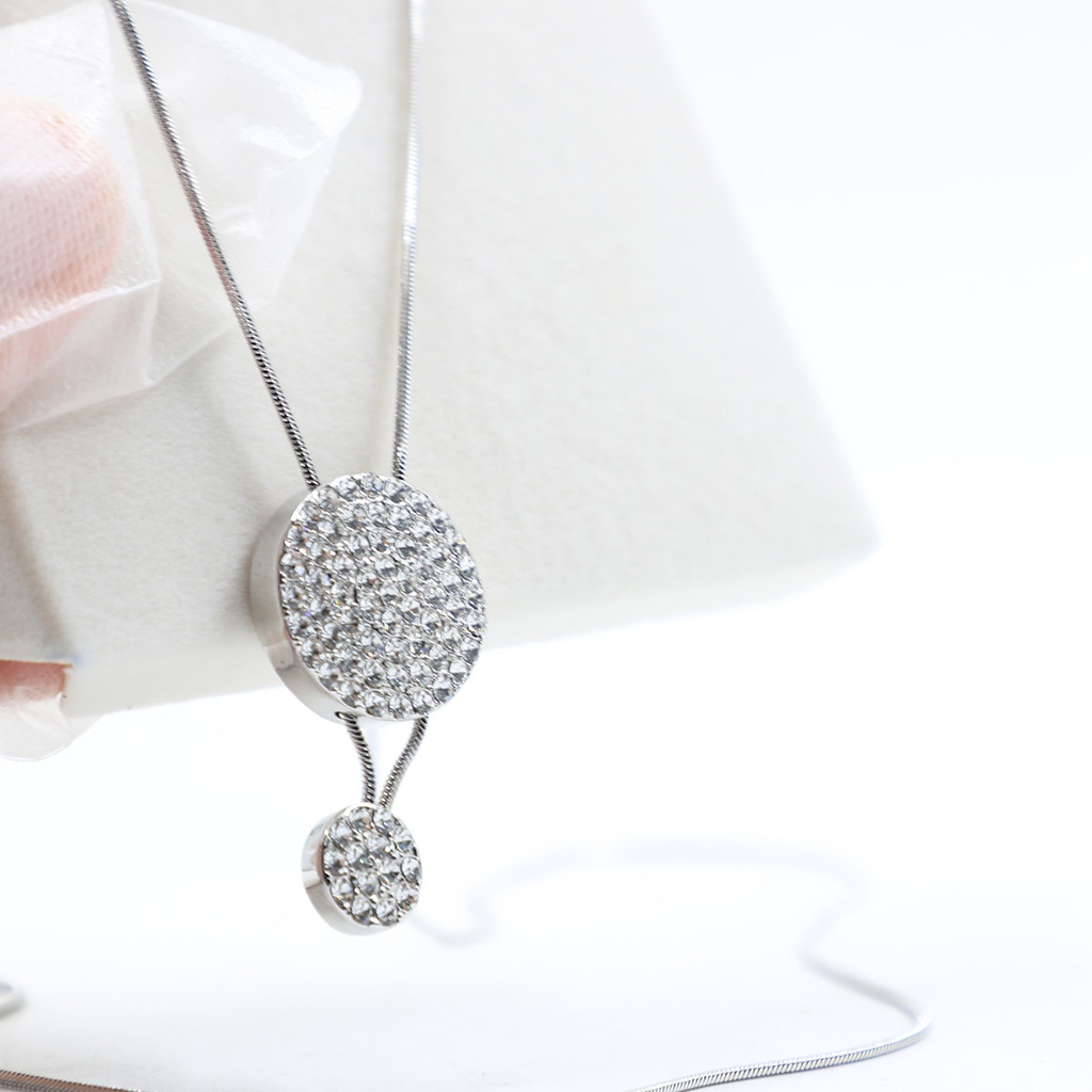 EQUILIBRIUM SPARKLE, Adjustable Long Length Chain | Oksouq