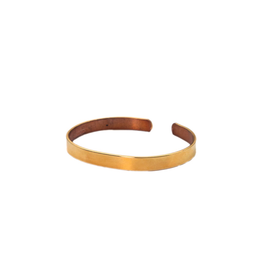 SABONA OF LONDON PLAIN GOLD 7MM Copper Bracelet | Oksouq