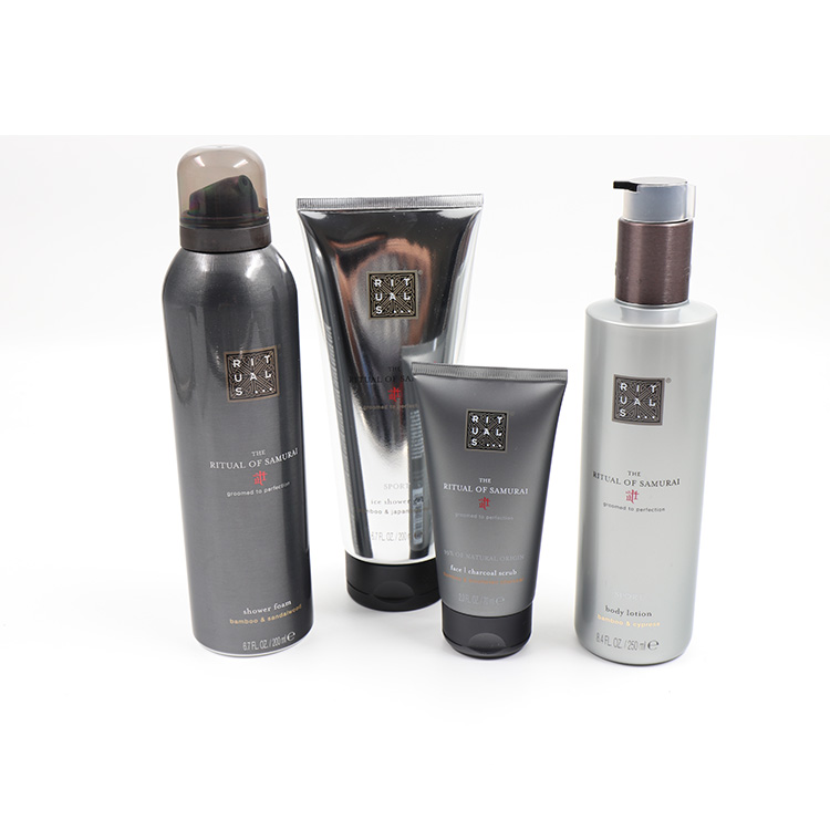 The Ritual Of Samurain Groomed To Perfection: Face Scrub + Shower Foam ...