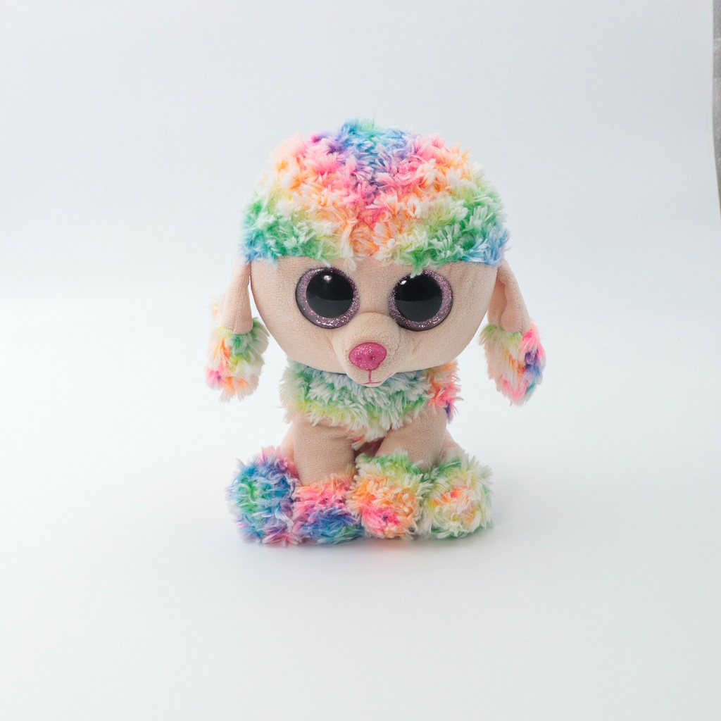 TY Beanie Boos Rainbow The Poodle Plush Toy | Oksouq