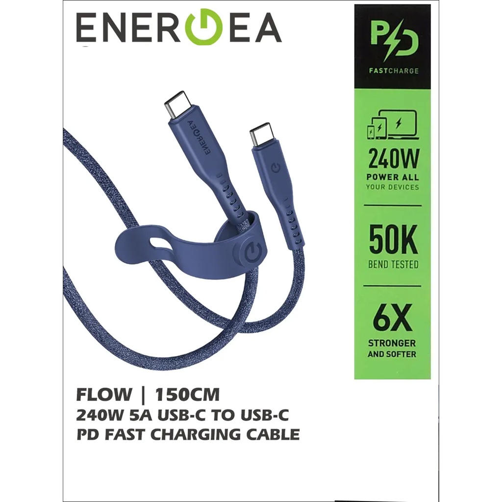 ENERGEA USB-C to USB-C Cable 1.5M | Oksouq